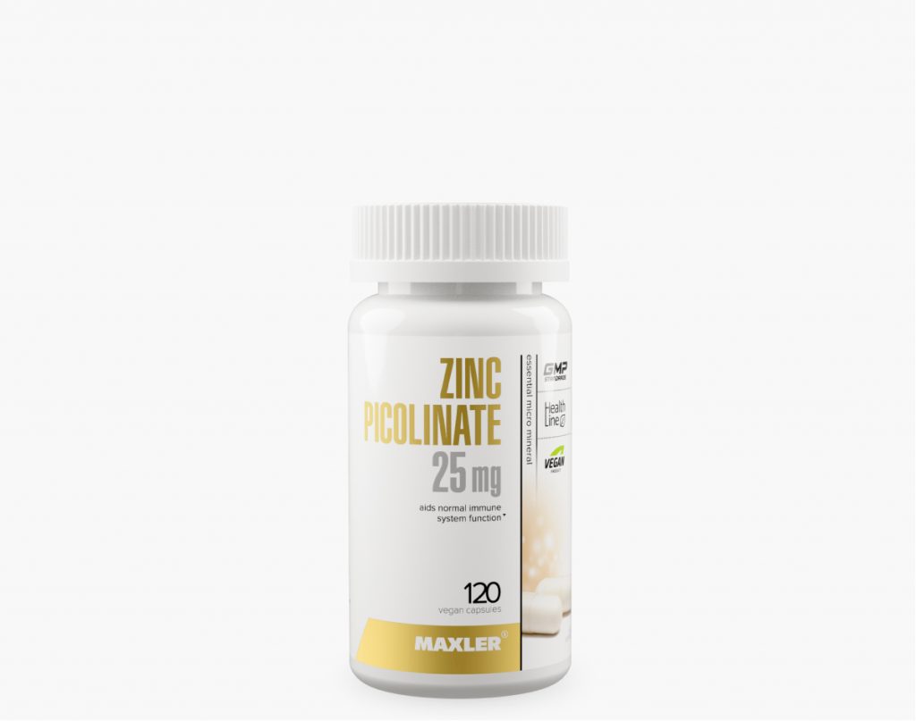 Zinc Picolinate 25mg - Buy Online | Maxler USA